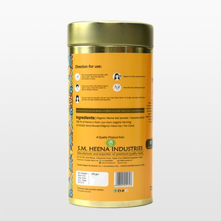Stone Grinded Organic Henna Powder – Hennaveda
